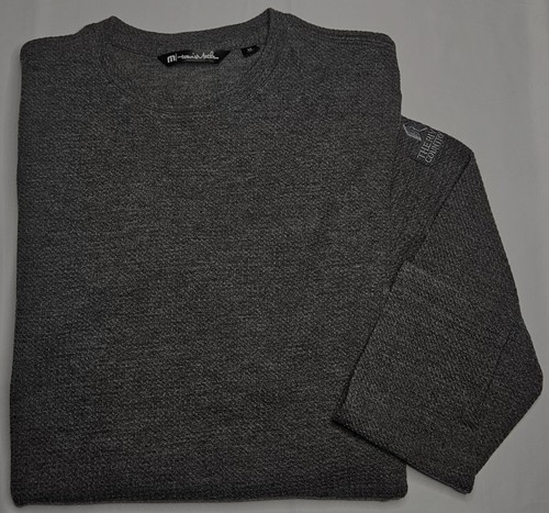 Mens Travis Mathew Long Sleeve Gray Crewneck Thermal Shirt Size Medium ...