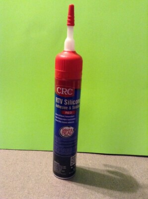 CRC 14059 RTV Silicone Sealant 6.5 oz.Red, CRC RTV SILICONE ADHESIVE ...