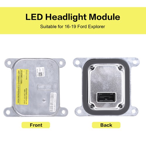 2Pcs For Ford Explorer 2016-2019 LED Headlight Module Control Unit FB53 ...