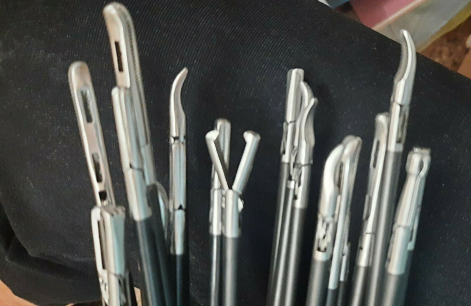 Laparoscopic Maryland Babcock Croce Scissor Forceps Instruments 10 Pc ...