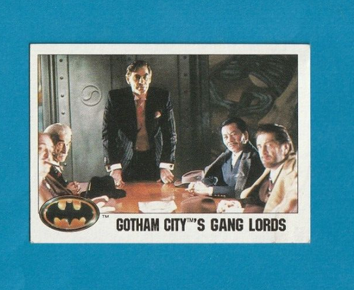 1989 Topps Batman # 47 Gotham City's Gang Lords | eBay