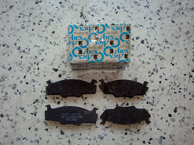 Brake Pad Set Front Original ABEX VW Golf MK1-Jetta-Scirocco | eBay