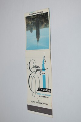 Empire State Club Empire State Building New York 20 Front Strike ...