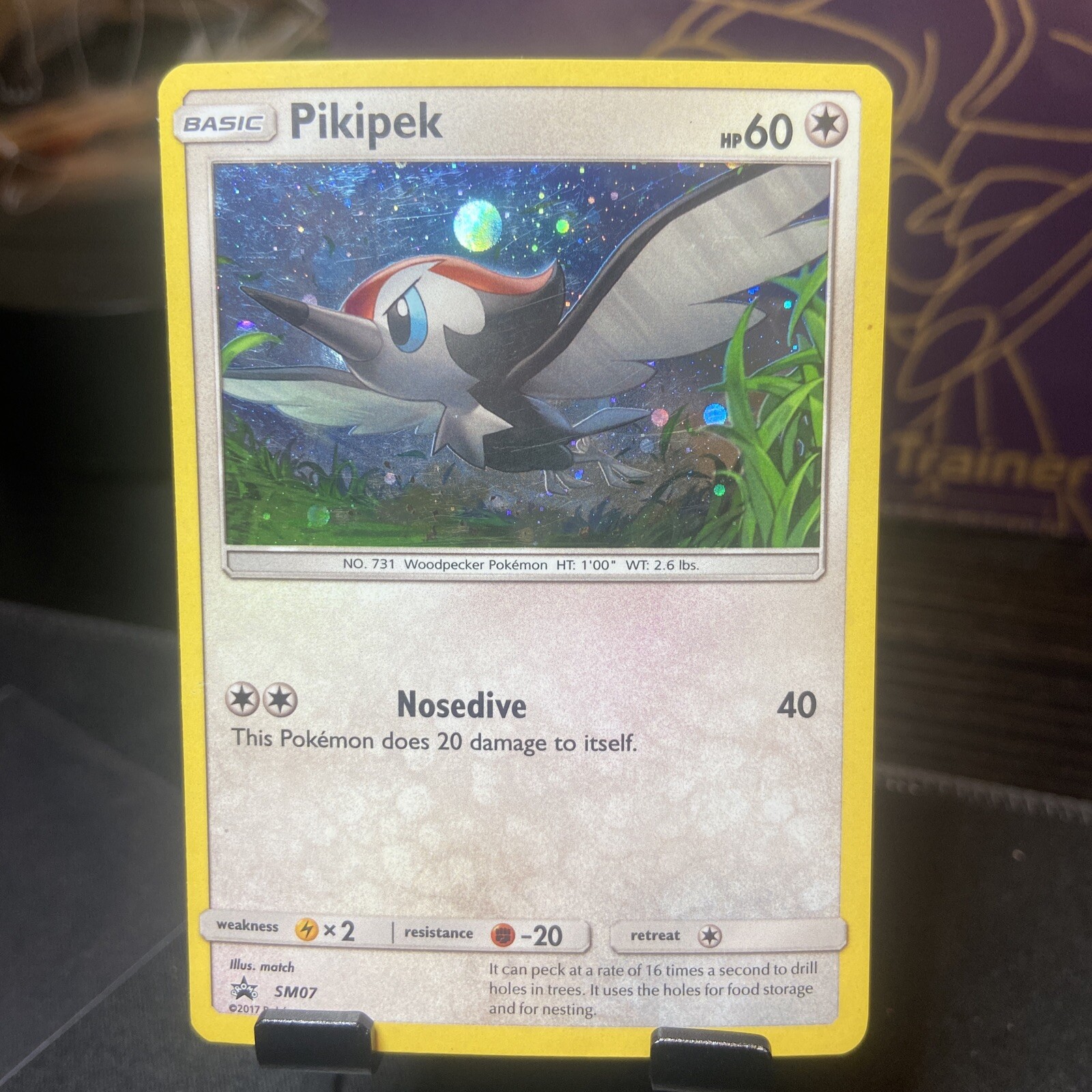 Pokémon TCG Pikipek Sun & Moon SM07 Promo for sale online | eBay