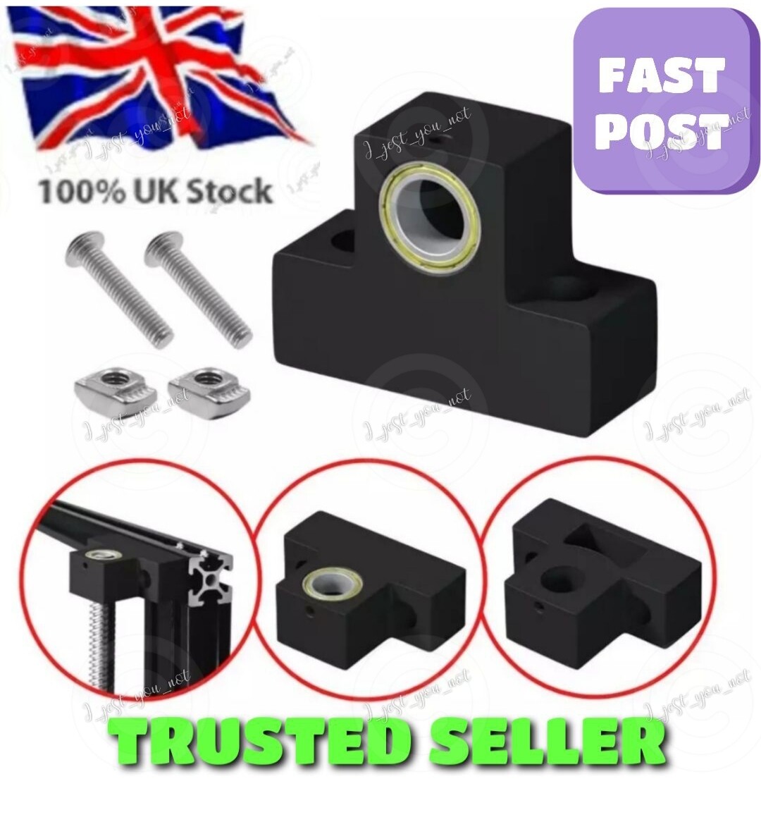 Upgraded Z-axis Lead Screw Top Mount Bracket | Grelly UK