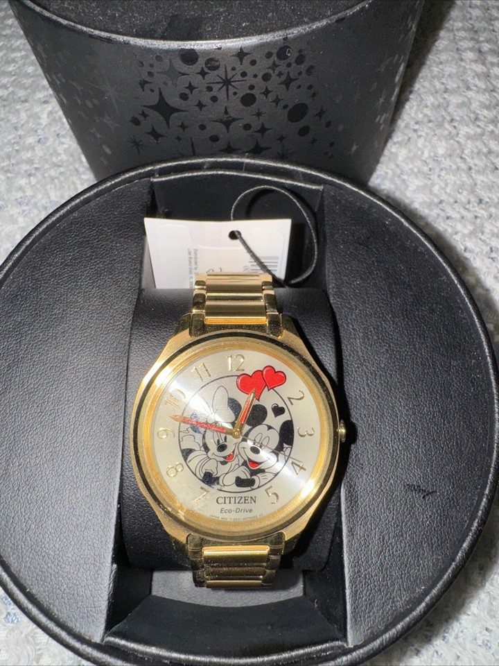 Disney Mickey And Minnie citizen Watch | eBay