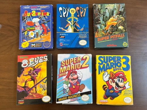 Nintendo NES Lot of 6 Games - Complete in Box - | eBay