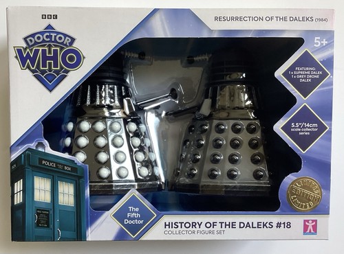 Dr Who History of the Daleks Set 18 ,resurrection Of The Daleks,B&M ...