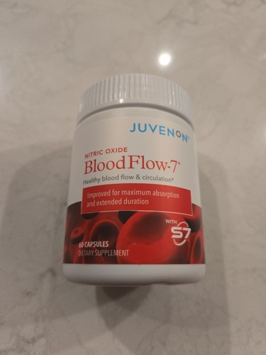 Juvenon BLOODFLOW-7 Blood Circulation - 60 Capsules Nitric Oxide Flow ...