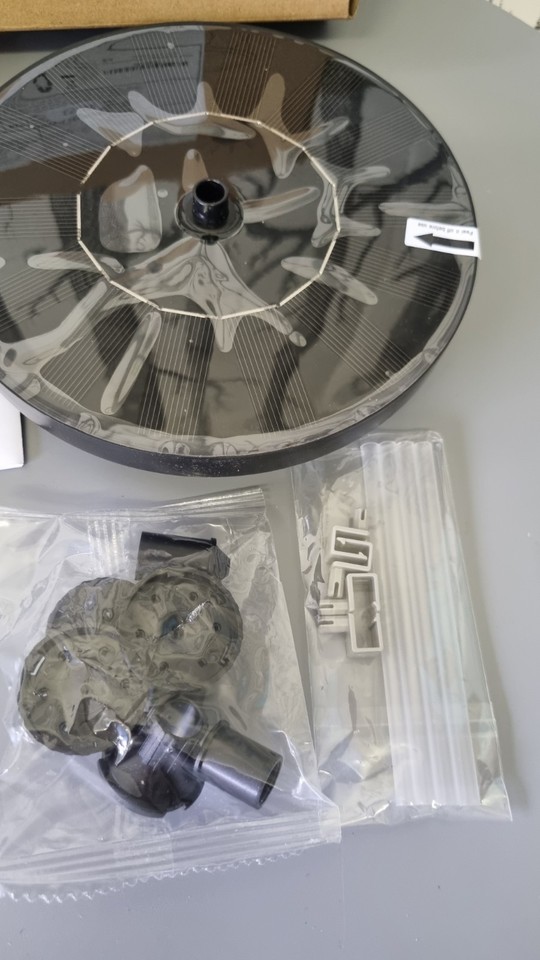 Solar Fountain Pump ,circle Garden Solar Powered Water Pump | eBay UK