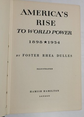 America's rise to world power 1898- 1954 | eBay