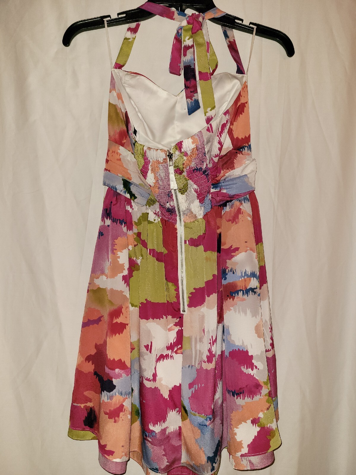 Guess Veronica Watermark Halter Dress Size 2 NWT | eBay