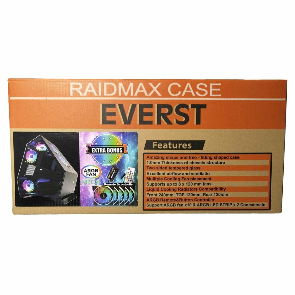RAIDMAX EVERST ATX Computer Case | eBay