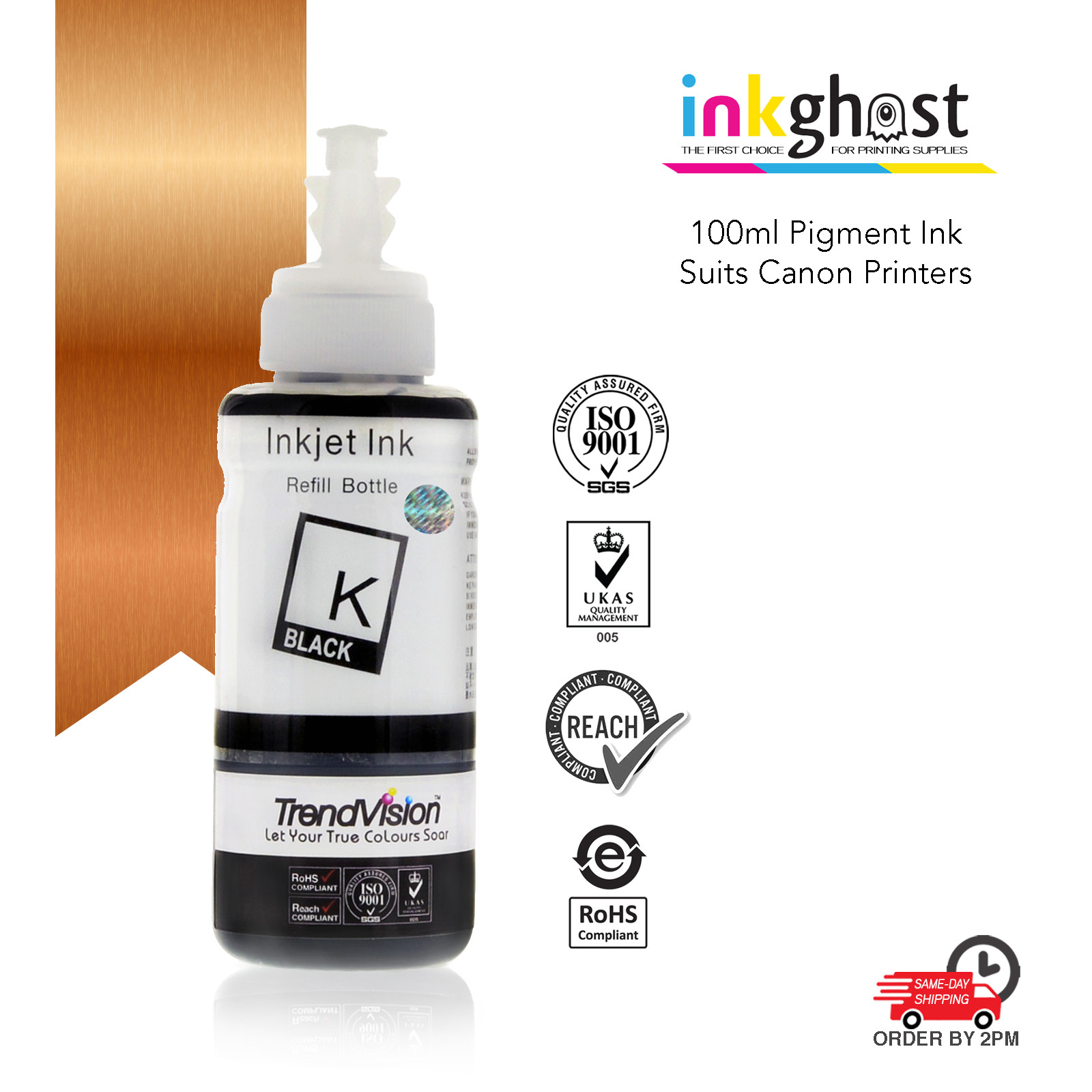 5X100ml Ink refill for Canon cartridge MP620 MP630 MP640 MX850 MX926 ...