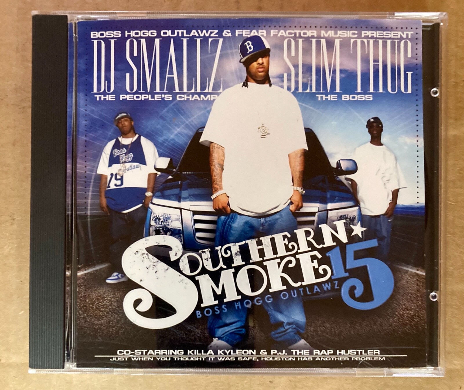 (VG+) Rare CD Slim Thug Boss Hogg Outlawz DJ Smallz - Southern Smoke 15 ...