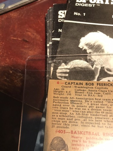 1948 Bowman Bob Feerick Ex Condition Sharp Corners Big OC White Does ...