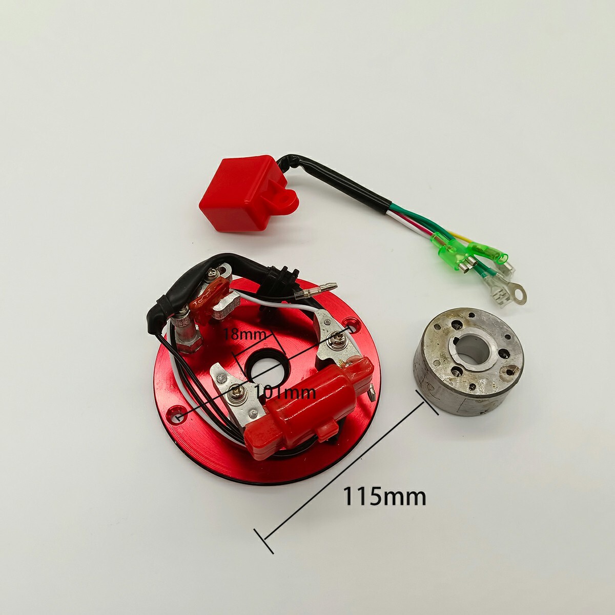 High Speed Magneto Stator Inner Rotor Kit 50cc - 125cc for Pit Bike ...