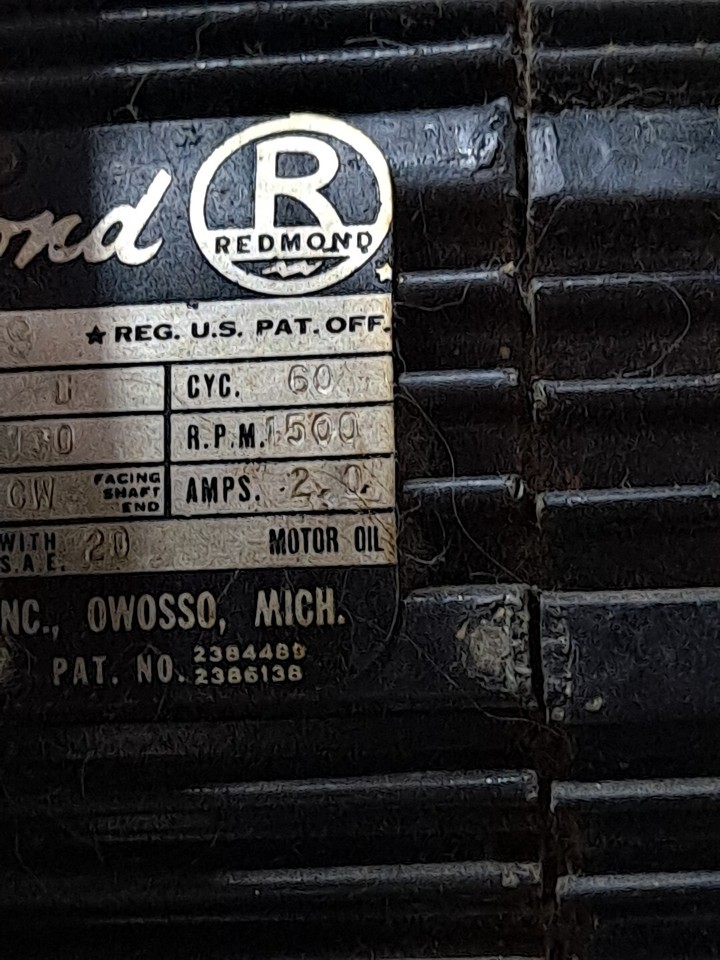 Vintage Metal Mid Century Hassock Footstool Fan Redmond 6102 16.5" X 13 ...