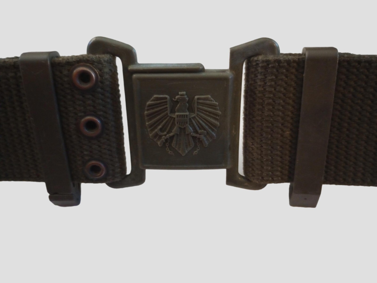 GENUINE AUSTRIAN MILITARY GLOCK ARMY COMBAT PISTOL BELT AND BUCKLE | eBay