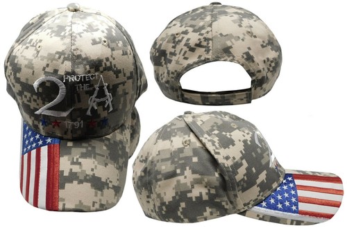 Protect The 2A 2ND AMENDMENT 1791 Embroidered ACU Digital Camouflage Cap Hat | eBay