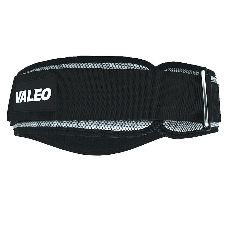 Heavy Duty Adjustable Lumbar Support Lower Waist Back Belt Brace Gym ...