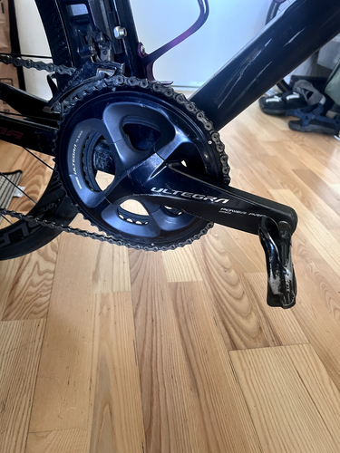 Giant Power Pro dual sided power meter, Ultegra R8000 crankset, 52-36T ...