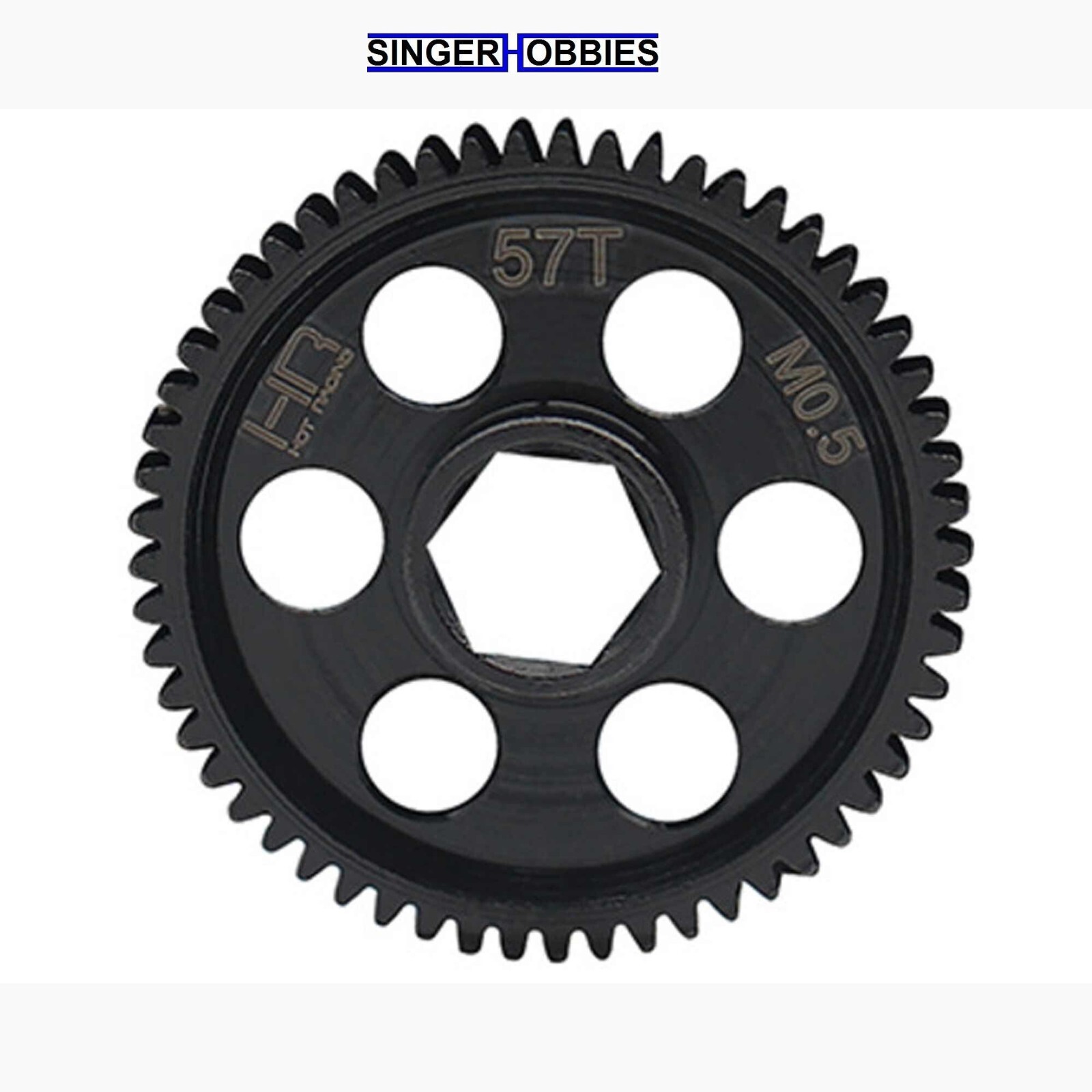 Hot Racing SGRM57M5 Speed Run Main Spur Gear 0.5module 57 Tooth ARRMA ...