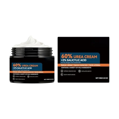 Urea Cream 60 Percent 60% Urea Foot Cream Plus 2% Salicylic Acid | eBay ...