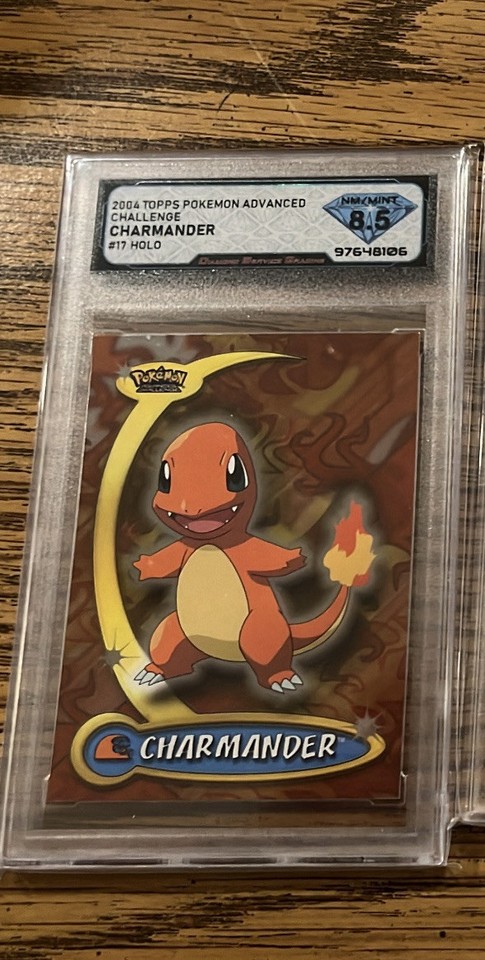 2004 Topps Pokemon Charmander Advanced Challenge Foil #17 DSG 8.5 | eBay