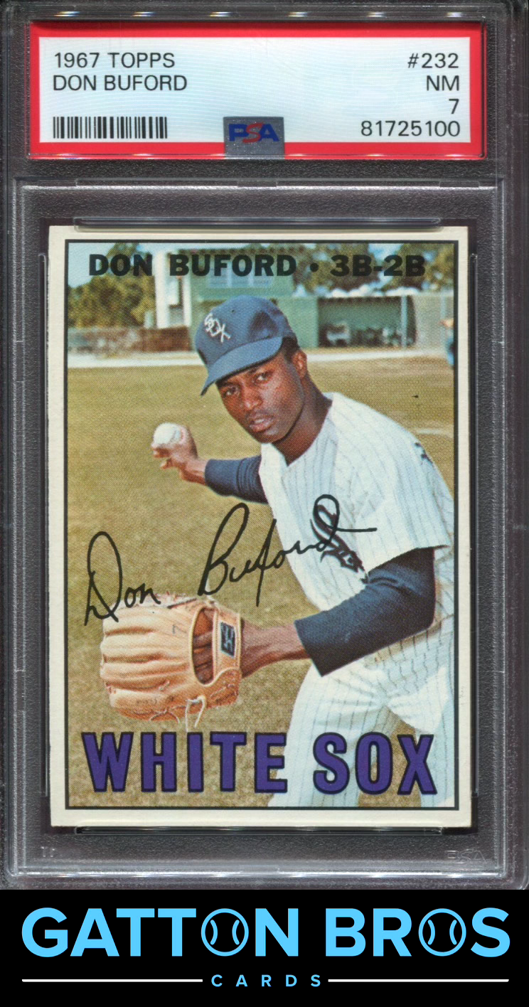 1967 Topps Don Buford #232 PSA 7 NM | eBay