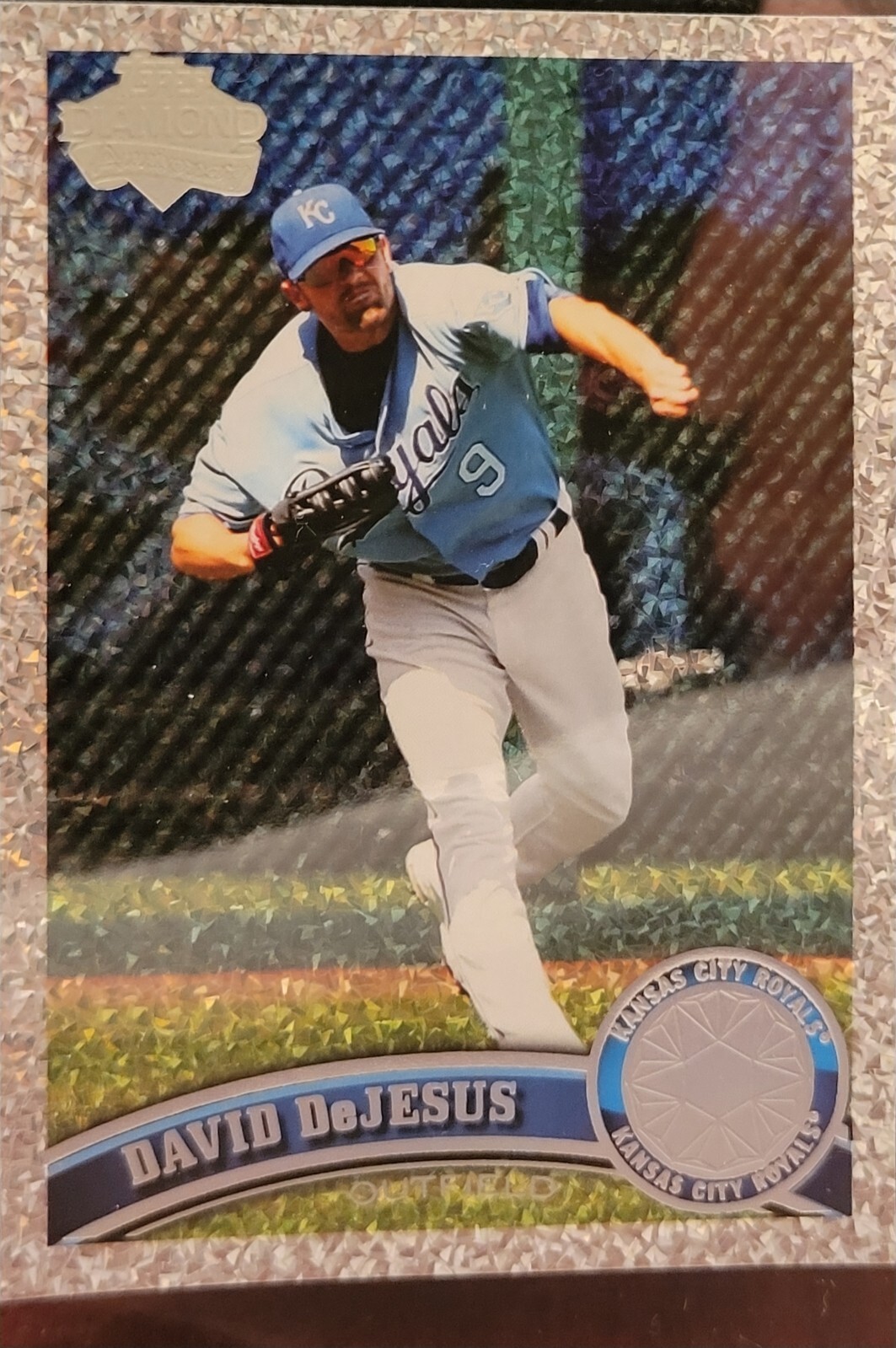 David DeJesus 2011 Topps Diamond Anniversary #170 Kansas City Royals | eBay