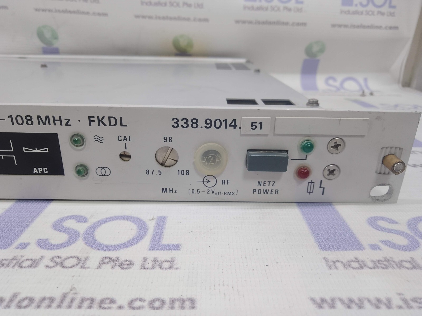 Rohde & Schwarz M Monitoring demodulator FKDL-Z 338.9614.00 87.5-108Mhz ...