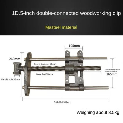 Workbenches Connecting Rod Table Clamp Guide Rod Woodworking Double ...