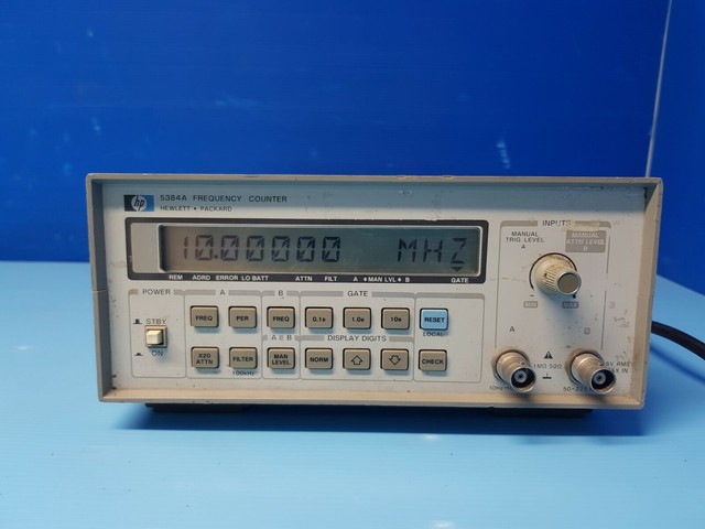 HP Hewlett Packard 5384A Frequency Counter T77454 for sale online | eBay
