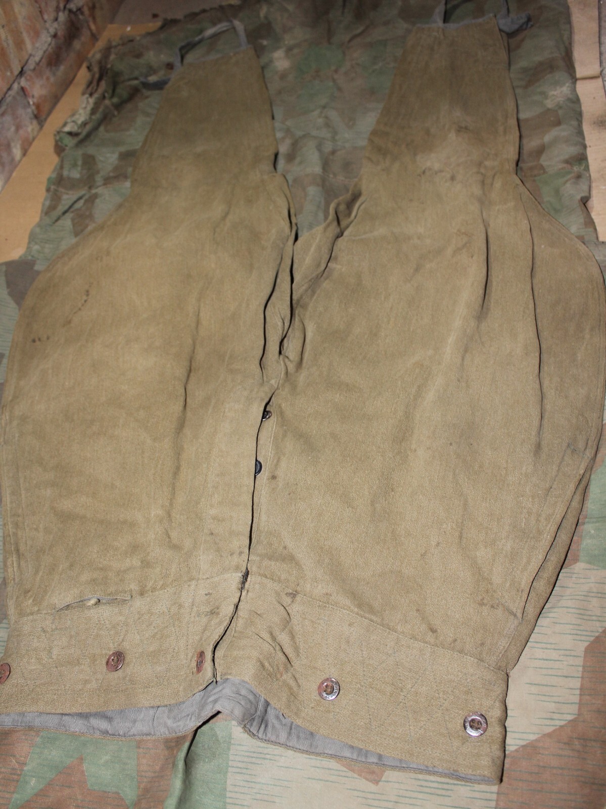 ORIGINAL WW2 RED ARMY RKKA SOLDIER SERGEANT OFFICER GALIFE TROUSERS ...
