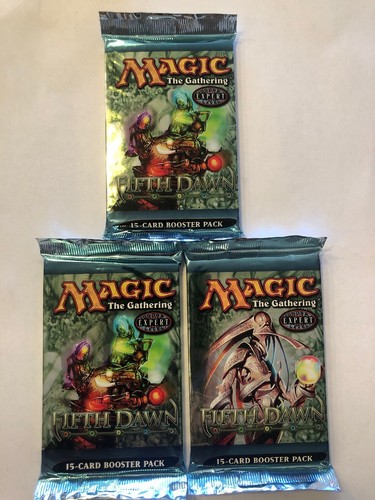 Fifth Dawn Booster Pack (x 3) Factory Sealed _ Fifth Dawn _ MTG ...