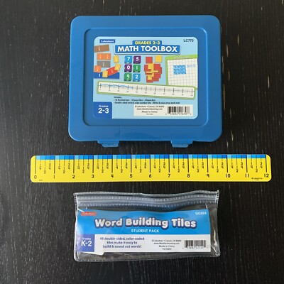 Lakeshore Math Toolbox Grades 2-3 item #LC772 NEW | eBay