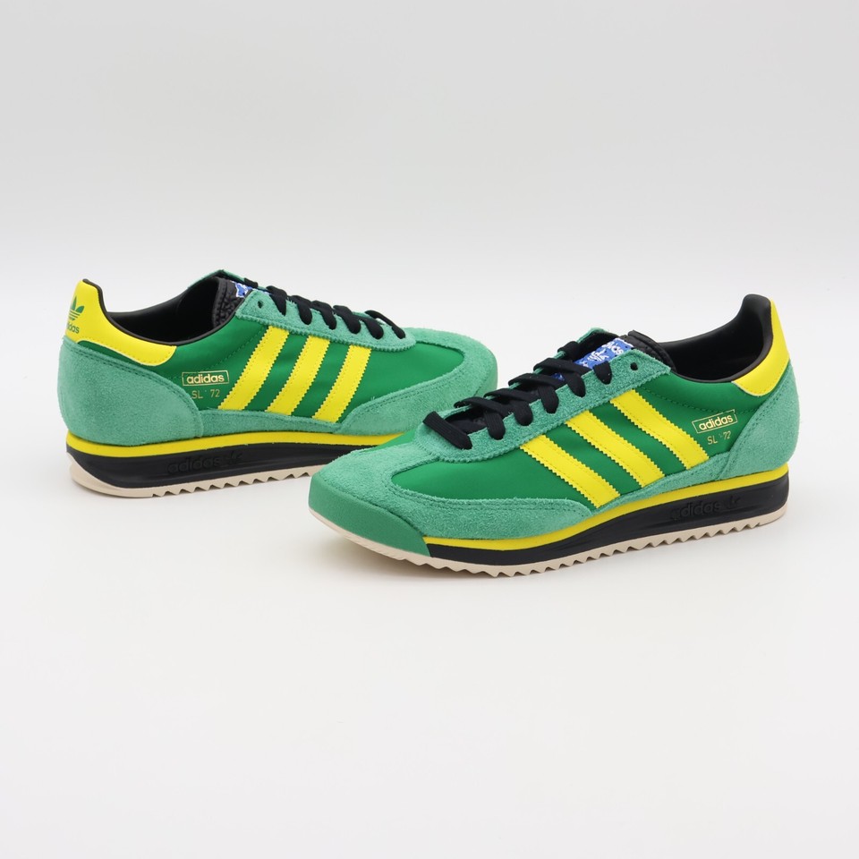 IG2133 adidas Originals SL 72 RS Green Yellow Core Black Brazil (Men's ...