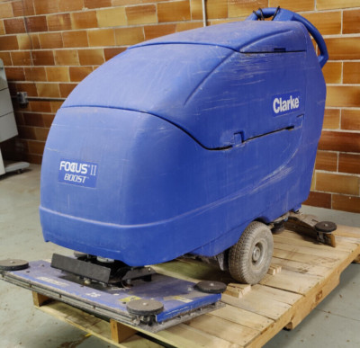 Clarke Focus II Boost 28" Walk Behind Floor Scrubber | eBay