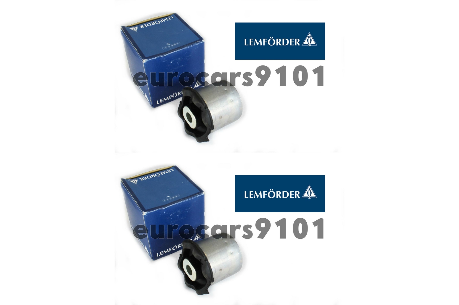 Land Rover Lemforder Front Lower Rear Control Arm Bushing Set 2 3439301 ...