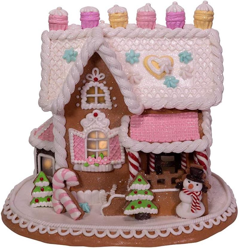 9-Inch LED Lights Gingerbread House, Multi 7445013396345| eBay