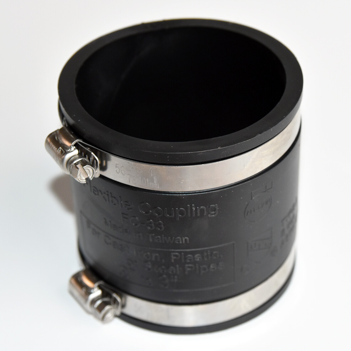 Flexible Muffe Gummimuffe PVC Flexmuffe Rohrverbindung | eBay