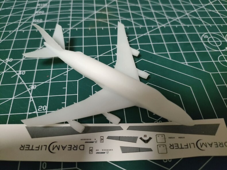 3D Printing 1/700 American Boeing 747 transport aircraft Unpainted/1Pc ...