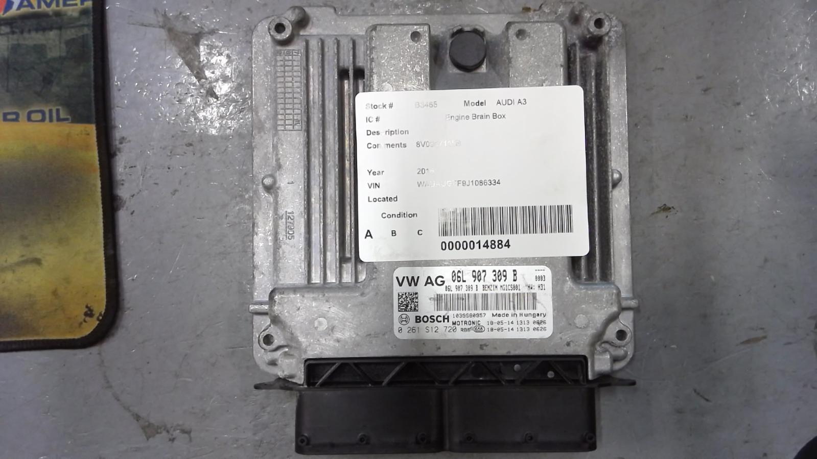 AUDI A3 Engine Brain Box Module 8V0 907 115 B | eBay