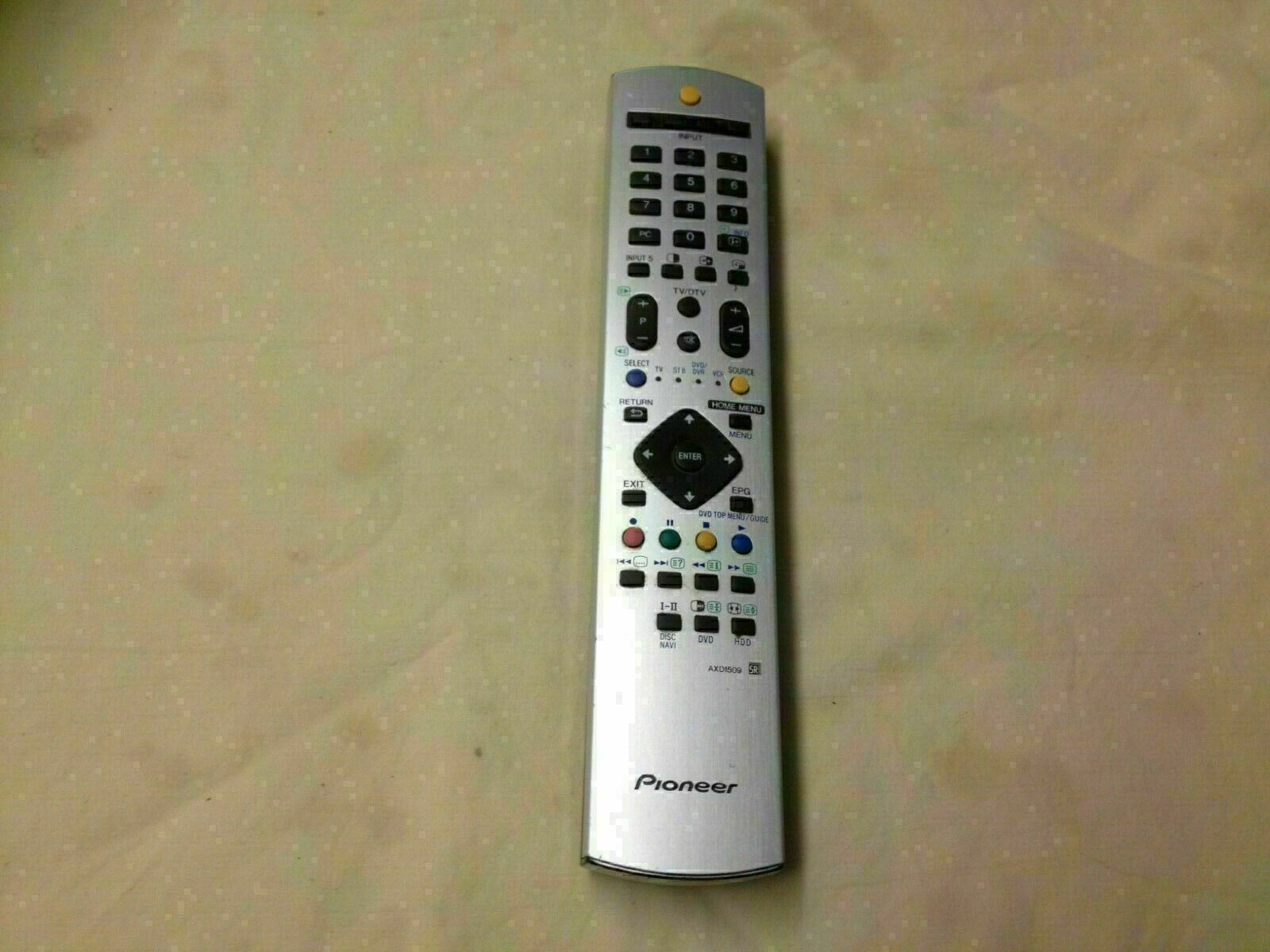 Original Pioneer AXD1509 Remote Control for TV Tested for sale online ...