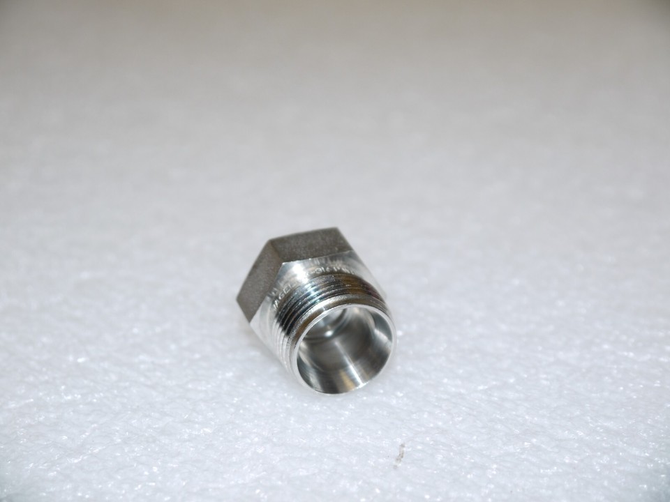 Swagelok SS-810-C Stainless Steel 316 Male Cap (No Nut) for 1/2 in ...