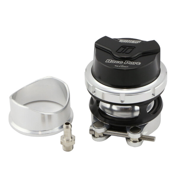 Turbosmart BOV Race Port 50mm (Black Top / Silver Base) Gen-V | eBay
