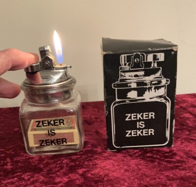 Zeker Is Zeker ( Swedish ) Sure Is Sure Table Lighter & Matches. For ...