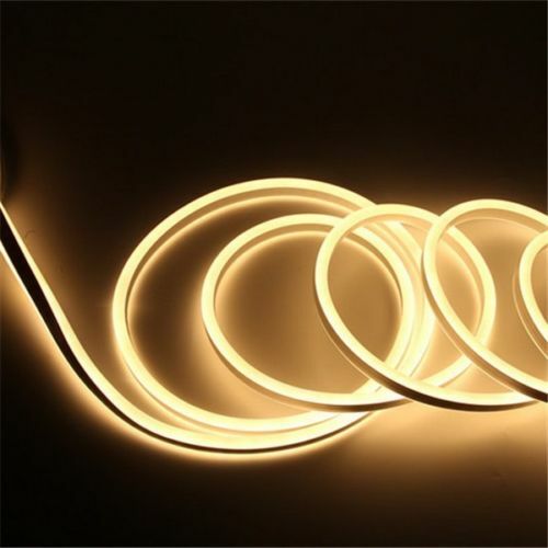 100ft LED Flex Neon Rope Light Strip Building Wedding Garden Sign Decor ...