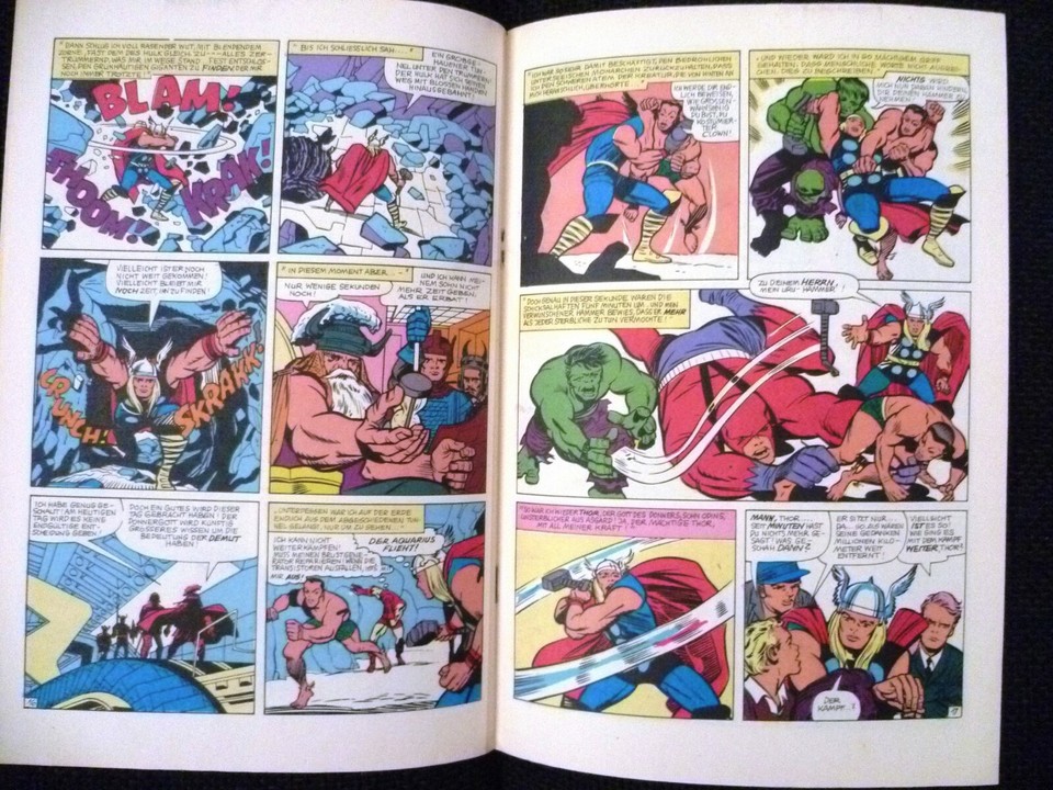 BRONZE AGE + MARVEL + GERMAN + THOR + 30 + JOURNEY INTO MYSTERY + #112 ...